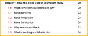 Uses of AI in journalism – AI in Media and Society